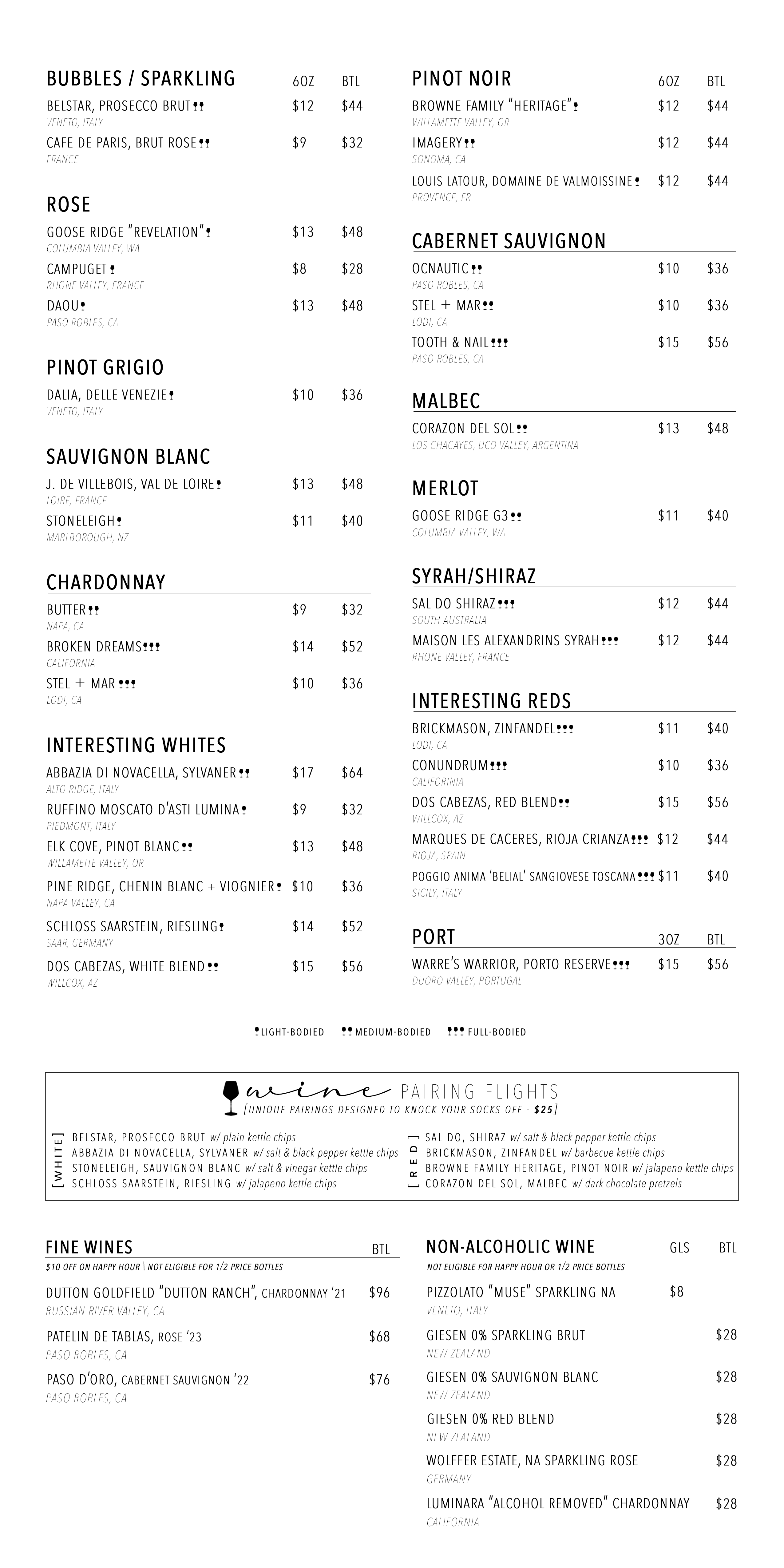 Explore the Menu at Rebel Wine Lounge - Fine Wines & Perfect Pairings